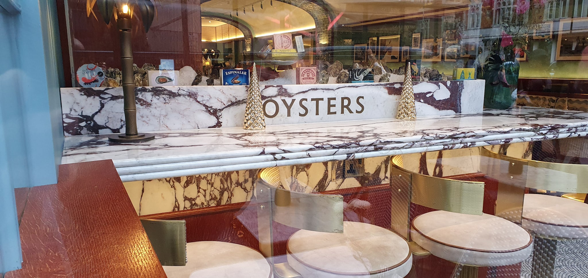 The very best Seafood Restaurants in Mayfair.