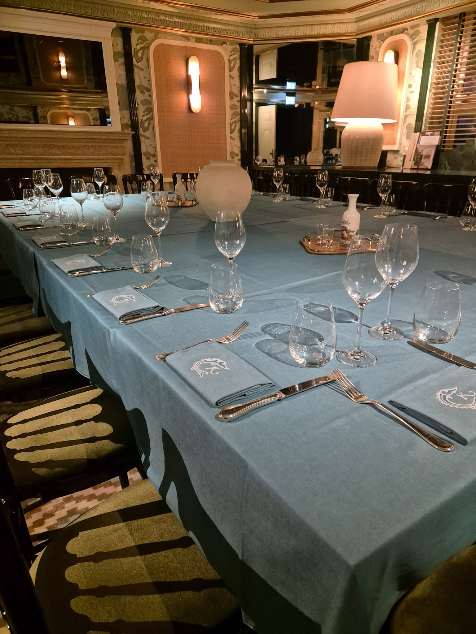 Private dining in Mayfair